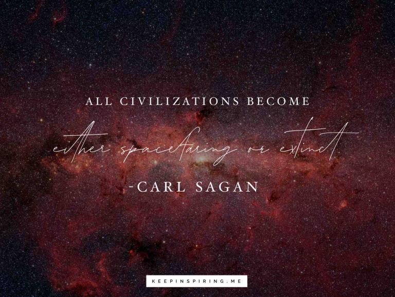 85 Inspiring Space Quotes for All Mankind | Keep Inspiring Me