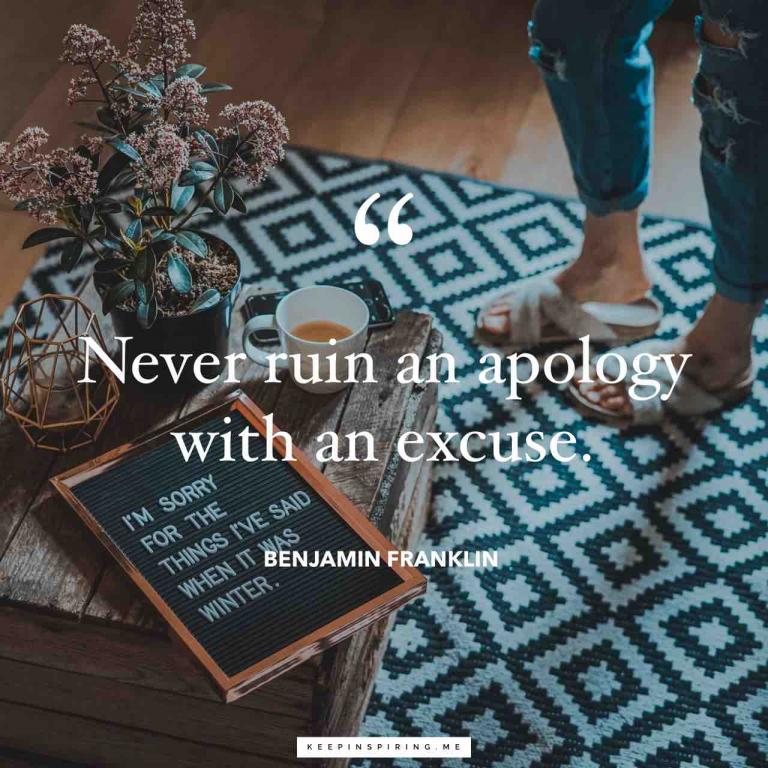 Apology Quotes To Say "I'm Sorry" | Keep Inspiring Me